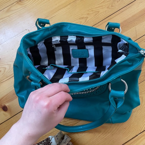 Charming Charlie | Bags | Charming Charlie Teal Purse New Without Tags ...